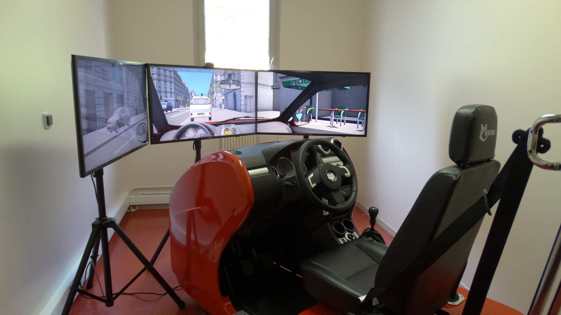 Un nouveau simulateur de conduite